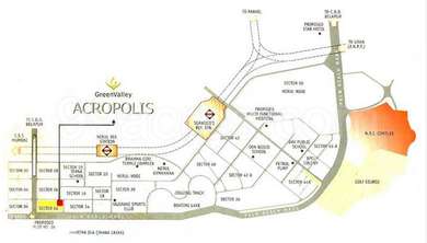 Lotus Group Mumbai Lotus Green Valley Acropolis Map - Sector-6 Nerul ...