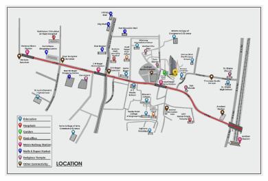 Lotus Builders Signature by Peridot Map - Andheri West, Mumbai Location Map