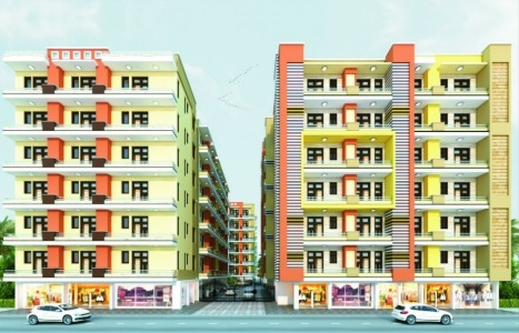 2 BHK Apartment / Flat for sale in Lucky Homes The Palm Ashiyana ...