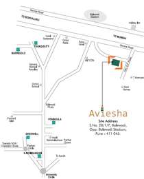 Lunawat Group Lunawat Aviesha Map - Balewadi, Pune Location Map