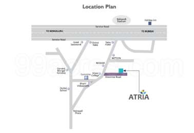 Lunawat Landmarks Pune Lunawat Atria Map - Balewadi, Pune Location Map