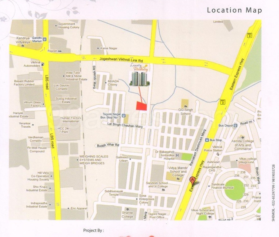 Luxury Residency Central Mumbai suburbs, Vikhroli (East) Resale Price ...