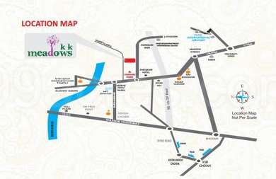 M/s. Shah & Associates K K Meadows Map - Chovisawadi, Pune North ...
