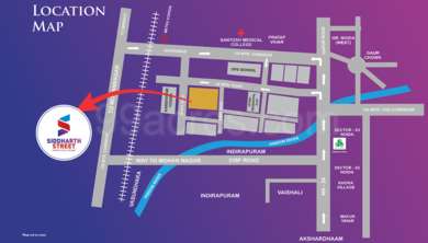 Maa Durgashakti Buildcon Siddharth Street Map - Siddhartha Vihar ...