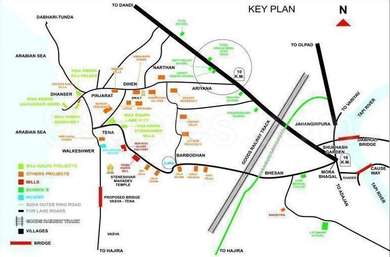 Maa Krupa Developers Maa Krupa Staineshwar Villa Map - Olpad, Surat ...