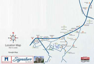 Maangalya Builders Maangalya Signature Map - Uttarahalli, Bangalore ...