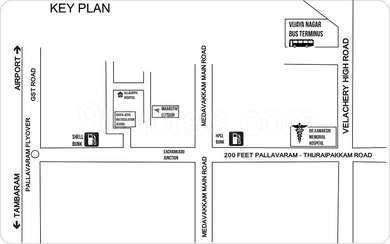 Maaruthi Foundations Maaruthi Elysium Map - Pallavaram, Chennai ...