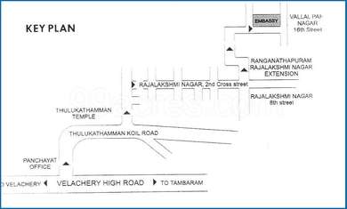 Maaruthi Foundations Maaruthi Embassy Map - Pallikaranai, Chennai ...