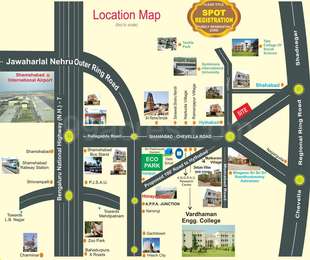 Maathrubhoomi Housing Maathrubhoomi Srirama Colony Map - Shamshabad ...