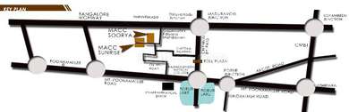 Macc Developers MACC Soorya Map - Noombal Icon, Chennai Location Map