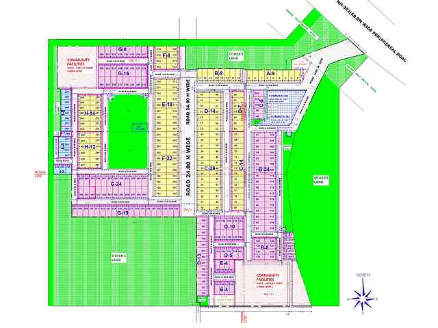 Madhukara Green City Urban Estate, Jind | Price List & Brochure, Floor ...