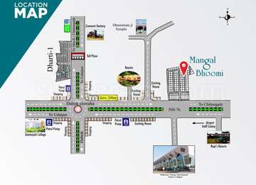 Madhuram Developers Madhuram Mangal Bhoomi Map - Airport Colony ...
