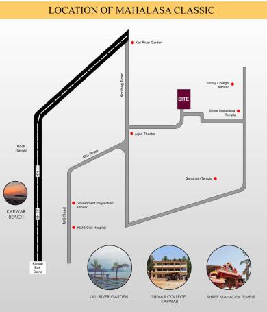 Mahalasa Constructions Mahalasa Classic Map - Karwar, Uttara Kannada ...