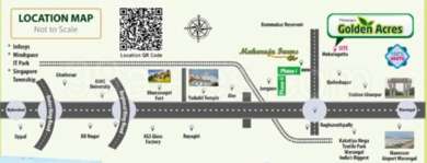Maharaja Developers Maharaja Golden Acres Map - Warangal highway ...