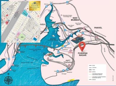 Mahavir Comstruction Raigad Mahavir Presidential Map - Pushpak Nagar ...