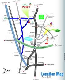 Mahidhara Projects Mahidhara Delight Map - Oragadam, Chennai Location Map