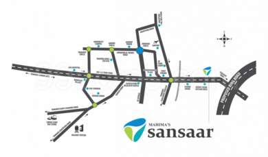 Mahima Group Builders Mahima Sansaar Map - Mahima Sansaar Tonk Road ...