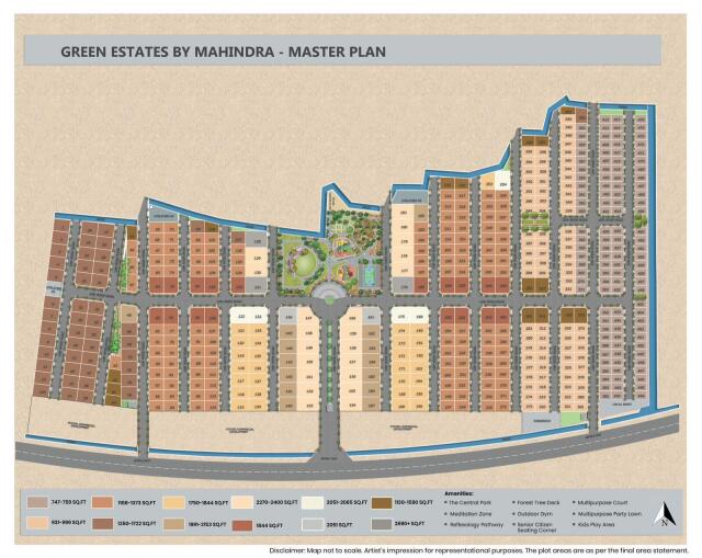 Mahindra Green Estates Mahindra City, GST Road | Price List & Brochure ...