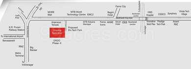 Maitheri Developers Maithri Shilpitha Splendour Map - Mahadevpura ...