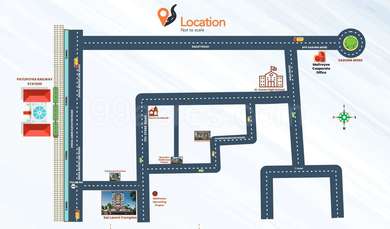 Maitreyee Mahanirman LLP Maitreyee Sai Laxmi Complex Map - Danapur ...
