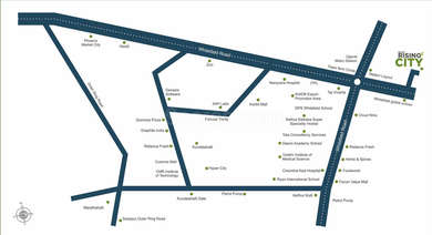 Malibu Projects Malibu Rising City Map - Channasandra, Near Whitefield ...