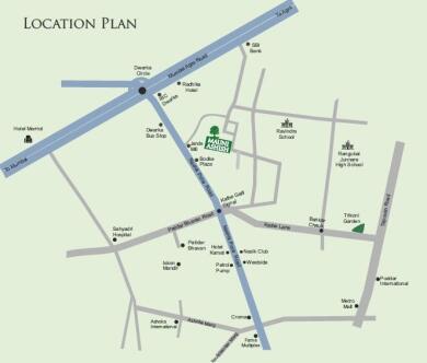 Malpani Kalya Construction LLP Mauni Ashish Map - Kathe Galli, Nashik ...