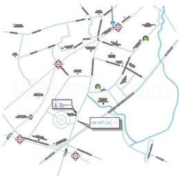 MICL Man Aaradhya One Map - Chembur West, Mumbai Location Map