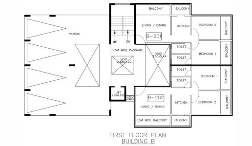 2 BHK Apartment / Flat for sale in Manas Pela Capela Verna South Goa ...