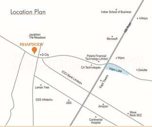 Manbhum Construction Company Manbhum Rhapsody Map - Gachibowli ...