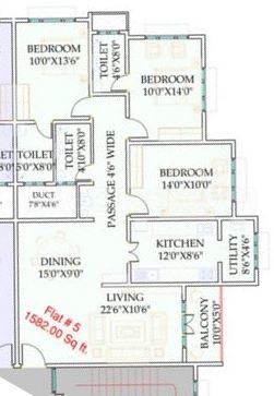 Mandavi Builders Mandavi Acropolis Floor Plan - Mandavi Acropolis ...