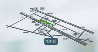Manglam Group Builders Manglam Signature Tower Map - Lal Kothi, Jaipur ...
