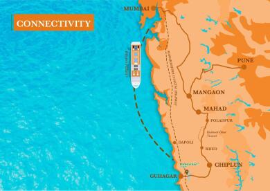 Mango Village Mango Lakeview Guhagar Map - Guhagar, Ratnagiri Location Map