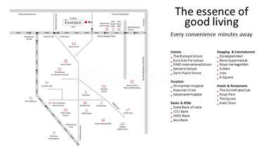Mantra Properties Mantra Essence Map - Undri, Pune Location Map