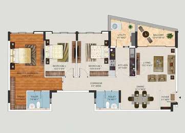 4 BHK Apartment / Flat for sale in Mantri Manyata Lithos Hebbal ...