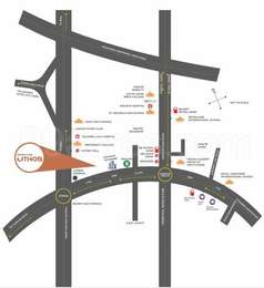 Mantri Developers Mantri Manyata Lithos Map - Hebbal, Bangalore ...