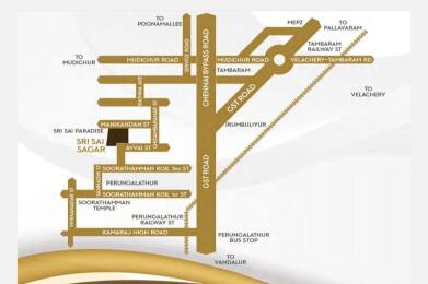 Manyas Construction Manyas Sri Sai Sagar Map - Perungalathur, Chennai ...
