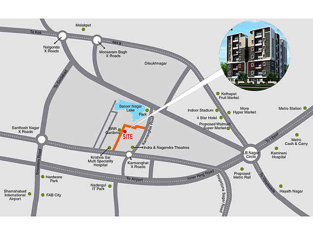 Marams Seetharama Residency Karmanghat, Hyderabad | Price List ...