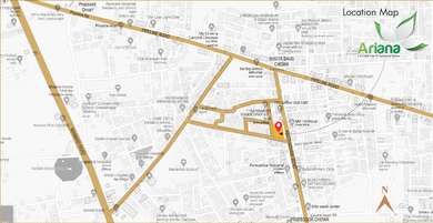 Marc Developers Marc Ariana Map - Savedi, Ahmednagar Location Map