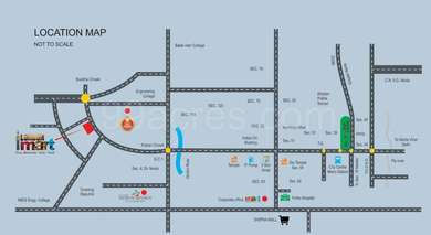 MART PROMOTERS London Mart Map - Sector 16, Greater Noida Location Map