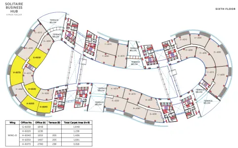 Ready to move Office Space in Classic Solitaire Business Hub Viman ...