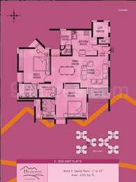 3 BHK / Bedroom Apartment / Flat for rent in Mather Highlands Kakkanad ...