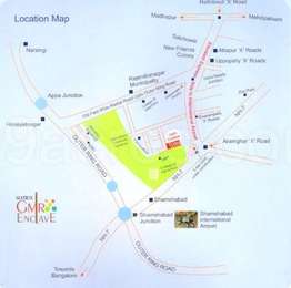 Matrix Constructions Matrix GMR Enclave Map - Attapur,Gudimalkapur ...