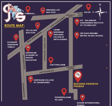 Bhuvana Promoters Bhuvana Parvathi Prabha Township Map - Pappampatti ...