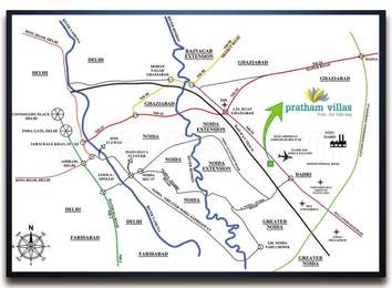 Max Balaji Group Max Balaji Pratham Villas Map - Dadri, Greater Noida ...
