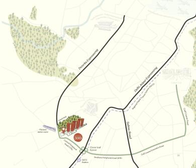 Max Estates Max Estate 360 Map - Sector 36A, Gurgaon Location Map