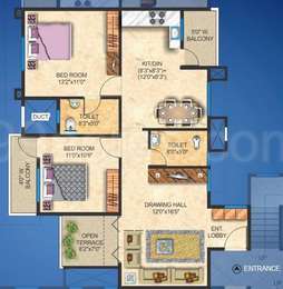 2 BHK Apartment / Flat for sale in Maxx Sanman Manish Nagar Nagpur ...