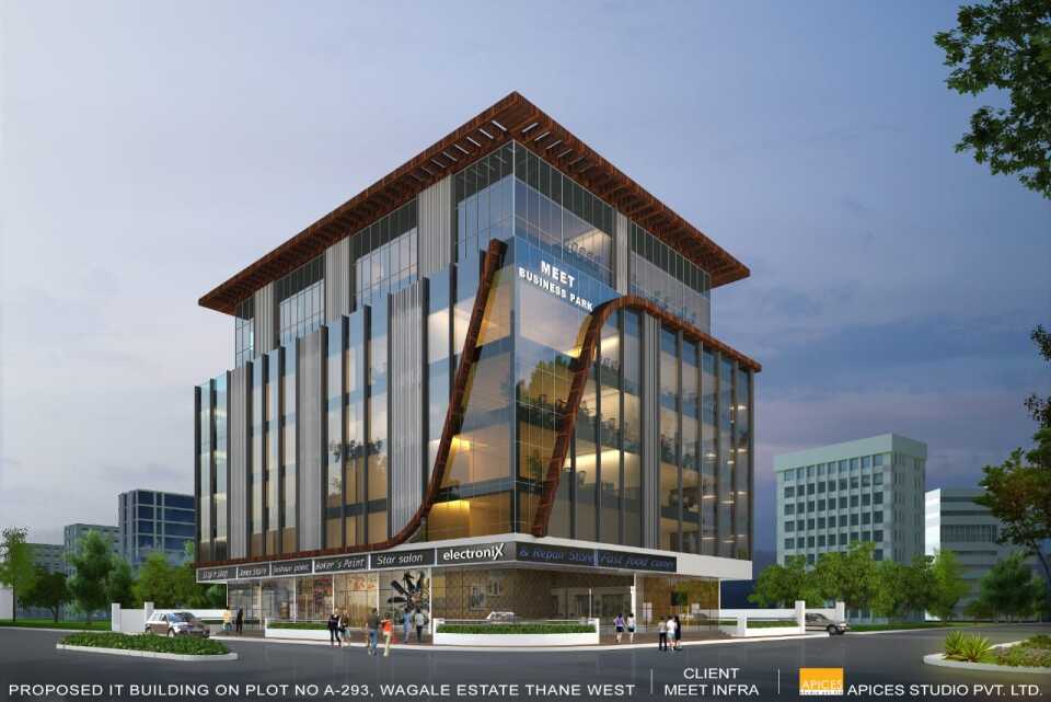 Meet Business Park Thane, Wagle Estate - Invest in Office spaces & Shops