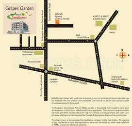 Mega Group Mega Sannidhanam Map - Jalahalli, Bangalore North Location Map