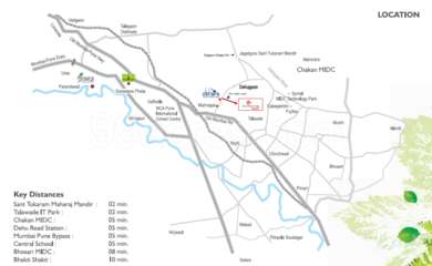 Mercury Artharaj Landmarks Mercury Gulmohar Park Map - Dehu, Dehu Road ...