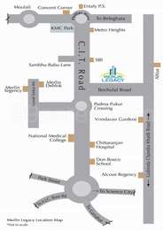 3 BHK Apartment / Flat for sale in Merlin Legacy Entally Kolkata ...